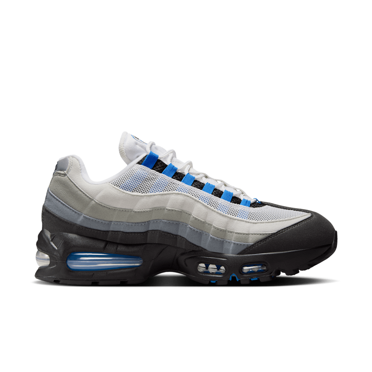 Fecha de lanzamiento de los Air Max 95 "Cool Grey and Blue Spark" (IM7410-100). Nike SNKRS